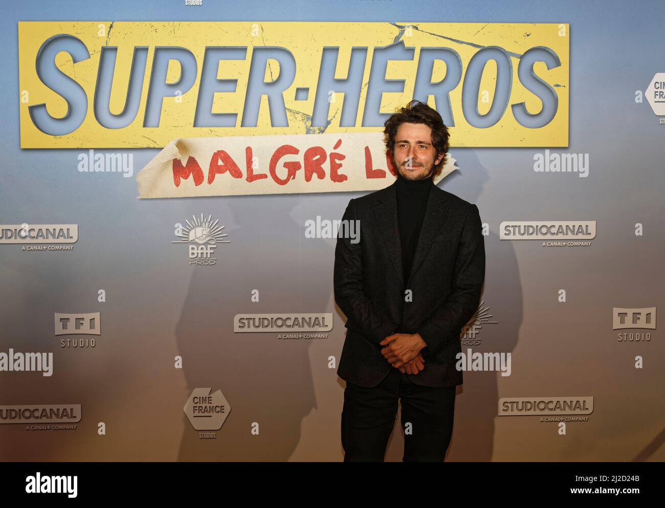 Paris, France. 31st Jan, 2022, Guillaume Pley attending the Super Heros ...