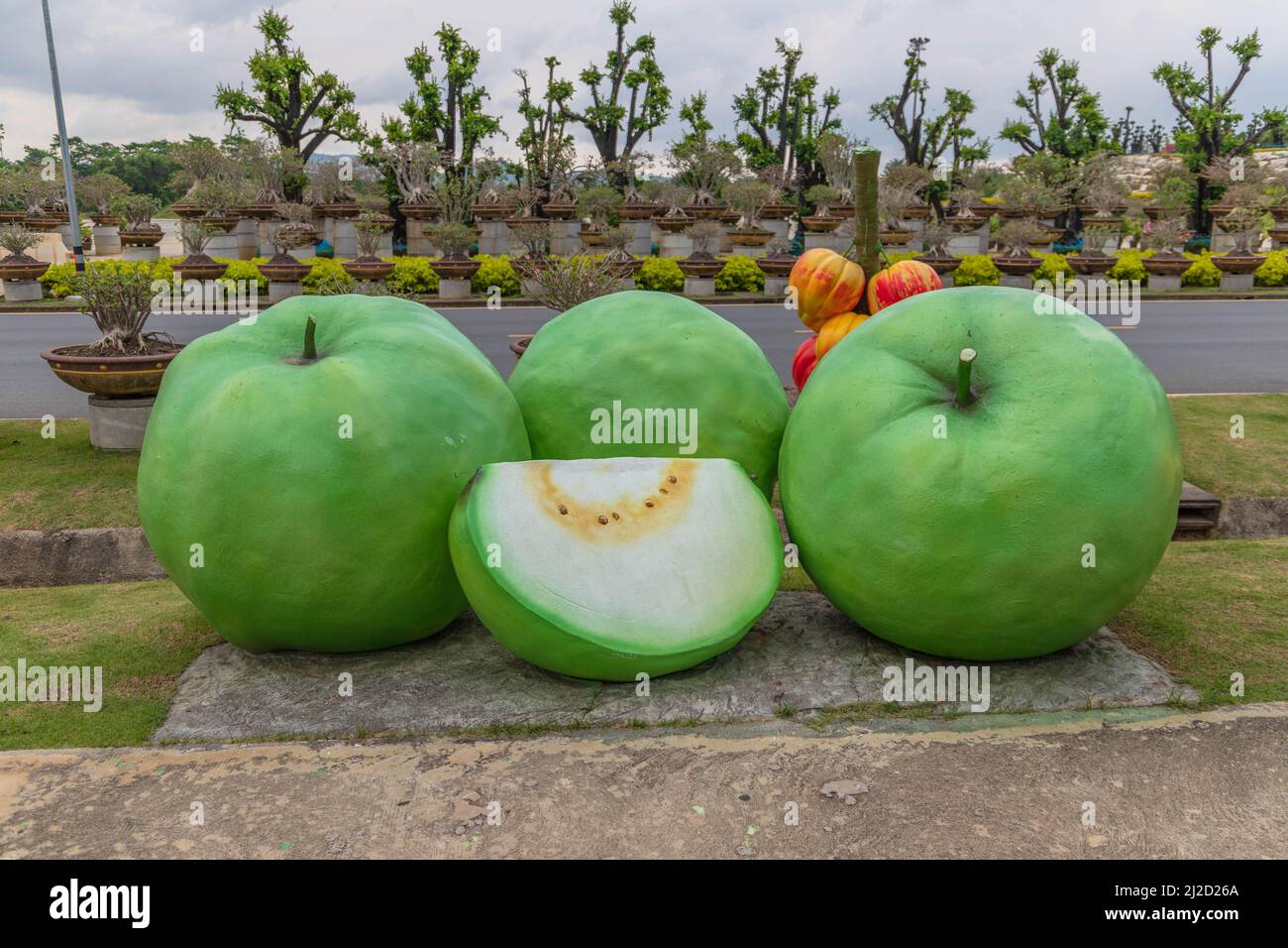 The green healthy fruits in Thailand Stock Photo - Alamy