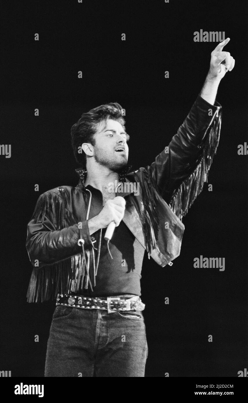 Wham. The Farewell Concert at Wembley Stadium, London England(Picture ...