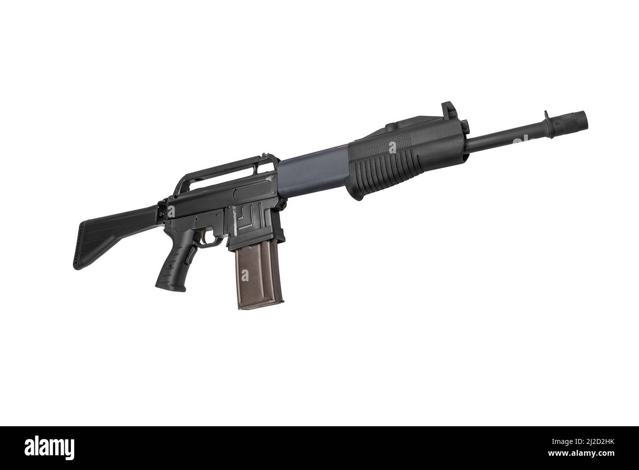 Modern semi-automatic shotgun. Weapons for sports and hunting. Armament ...