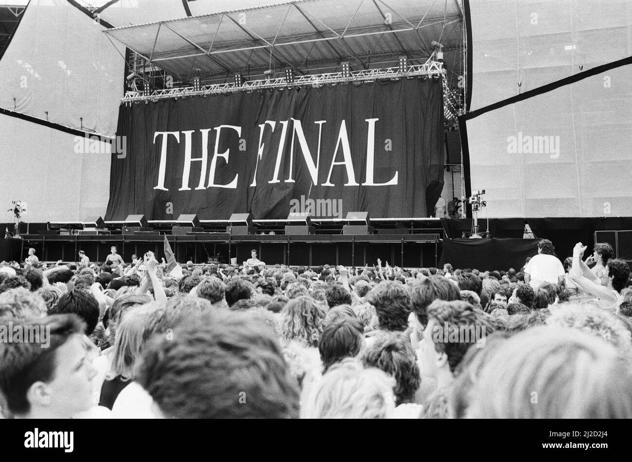 Wham. The Farewell Concert at Wembley Stadium, London England28th June ...