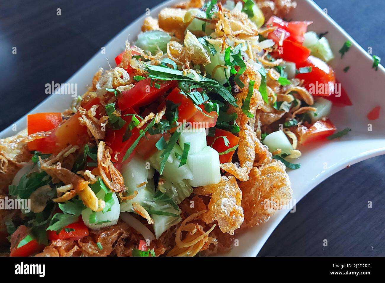 Tahu Telor, Fried Egg Tofu, Traditional food of Indonesia, Bandung ...