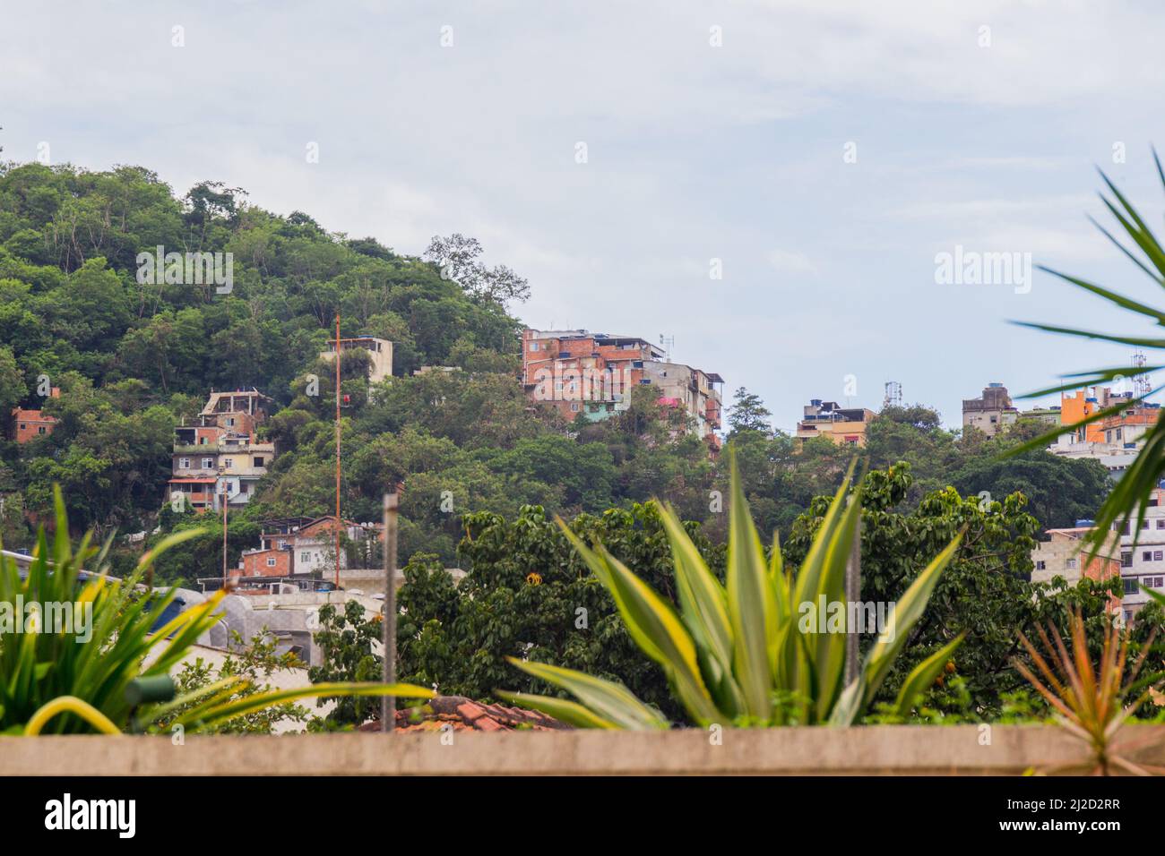 Tabajara Hill favela in Rio de Janeiro, Brazil Stock Photo - Alamy