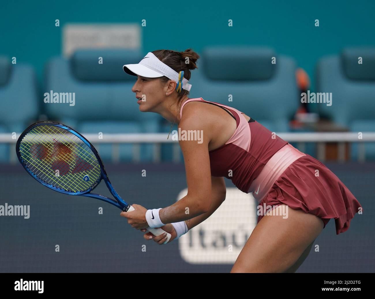 Miami Gardens FL, USA. 31st Mar, 2022. Belinda Bencic Vs Naomi Osaka ...
