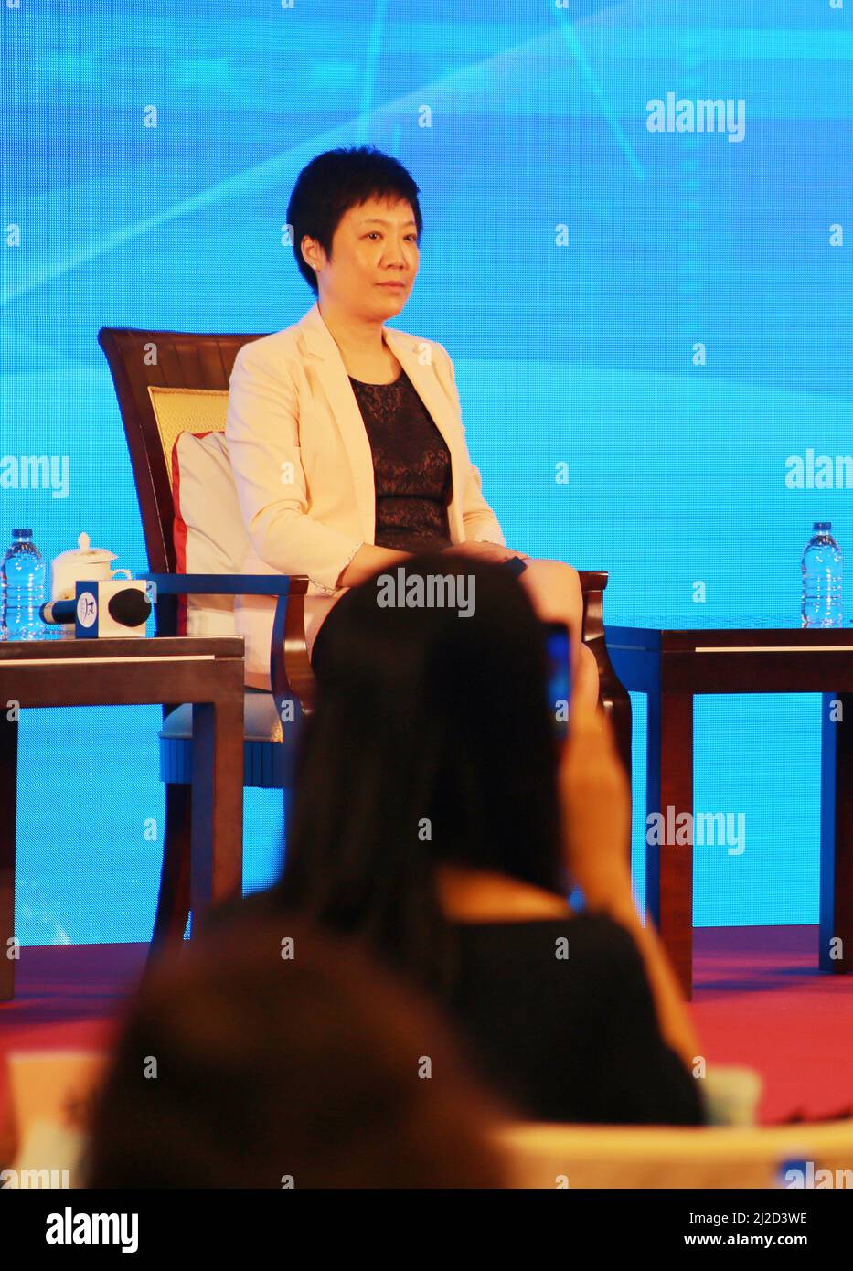 SHANGHAI, CHINA - AUGUST 12, 2020 - Wu Fan attends the Shanghai Book ...