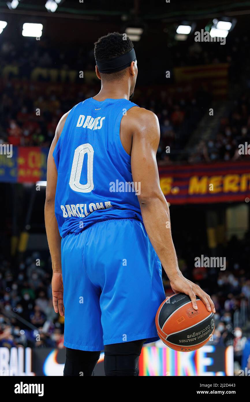 BARCELONA - MAR 25: Brandon Davies in action during the Turkish ...