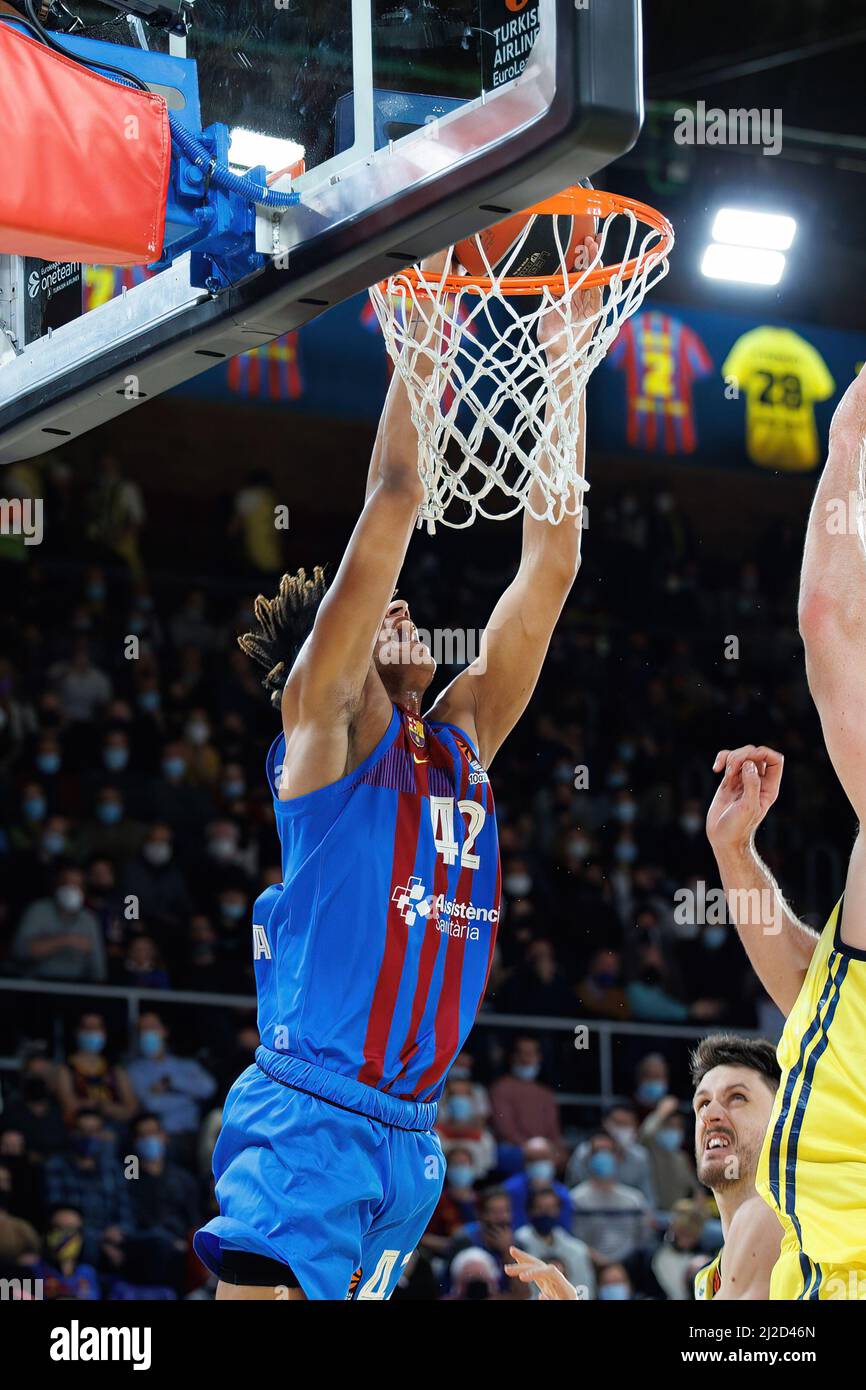 BARCELONA - MAR 25: Michael Caicedo in action during the Turkish ...