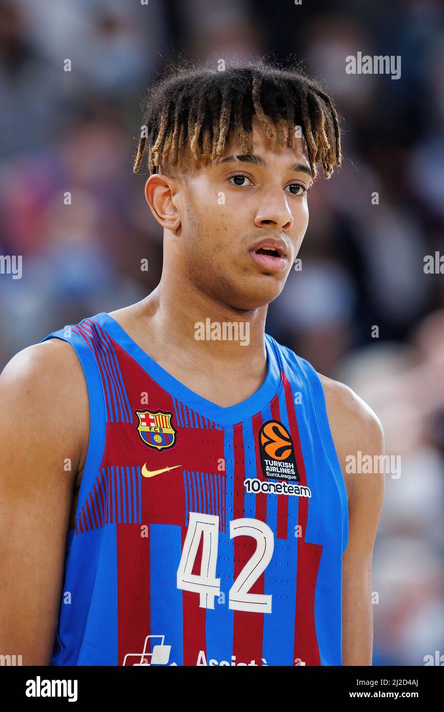 BARCELONA - MAR 25: Michael Caicedo in action during the Turkish ...