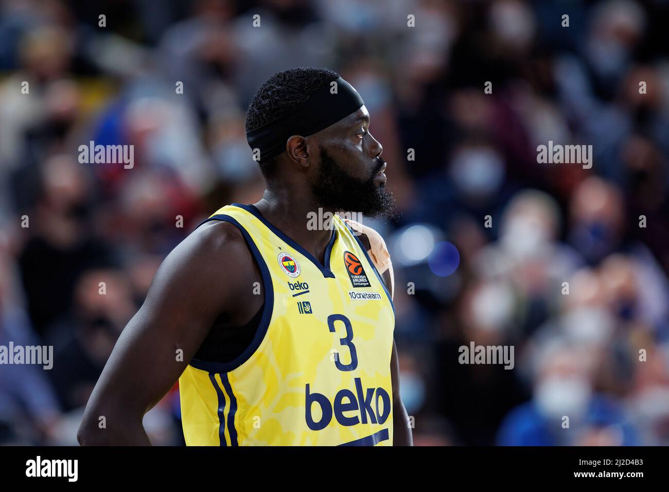 BARCELONA - MAR 25: Marial Shayok in action during the Turkish Airlines ...