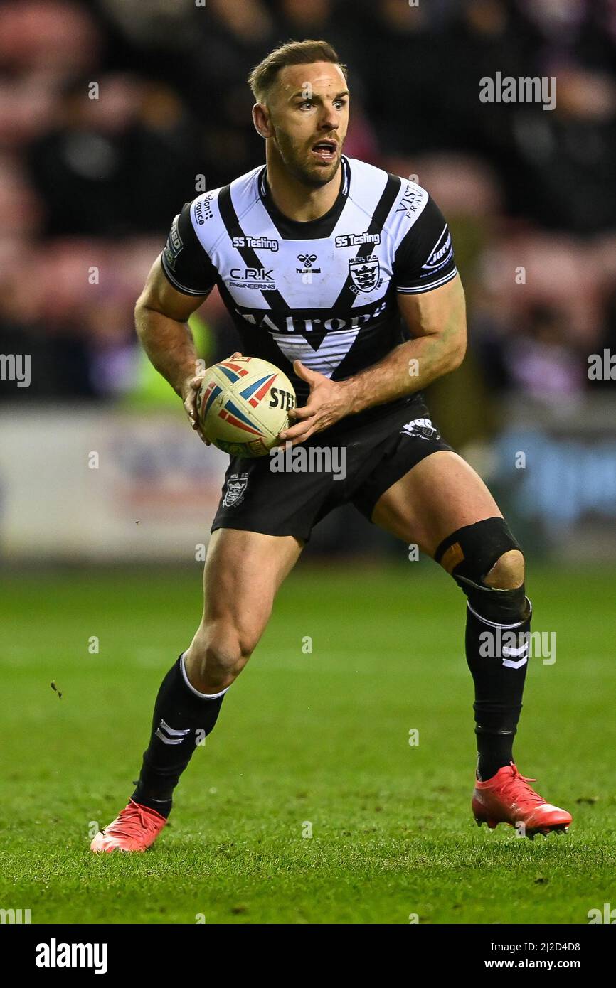 Luke Gale (7) of Hull FC in action Stock Photo - Alamy