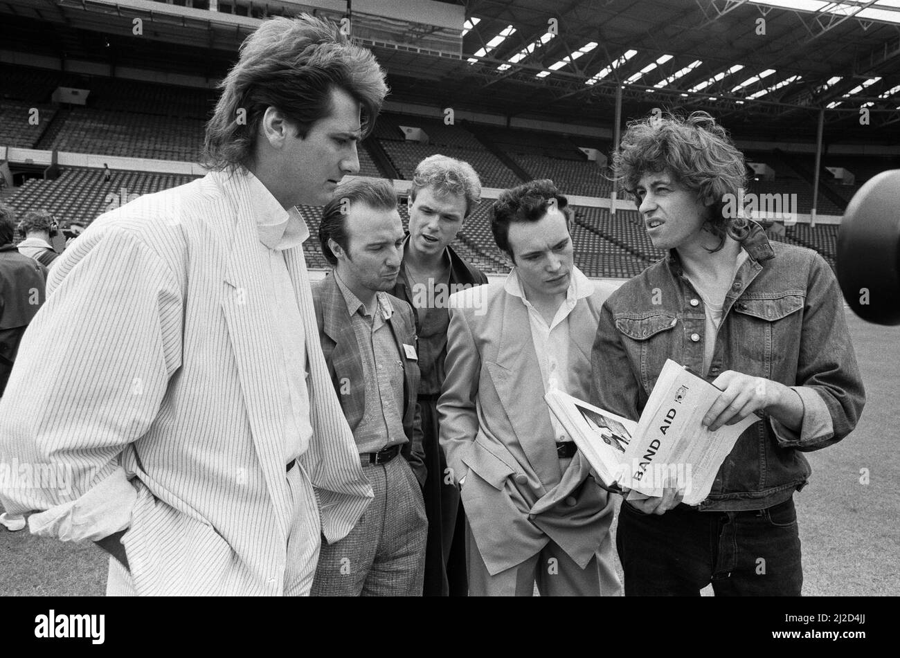 Bob Geldof for the Band Aid Trust announces the most ambitious venture ...