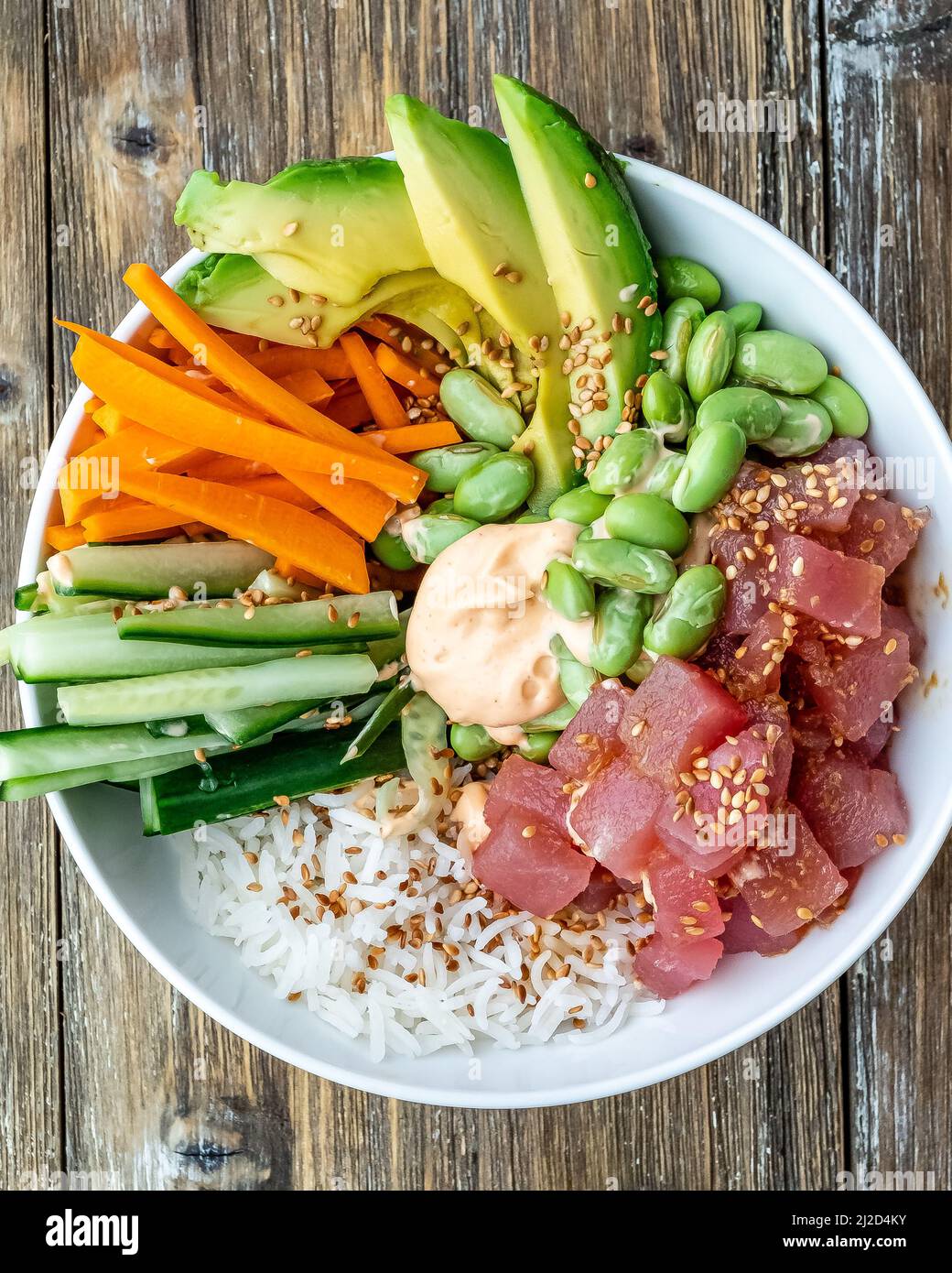 Top view tune poke hi-res stock photography and images - Alamy