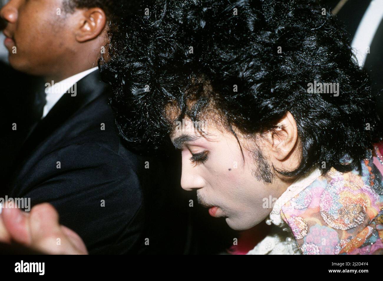 Prince Pop Singer at Music awards. 11th February 1985 Stock Photo - Alamy