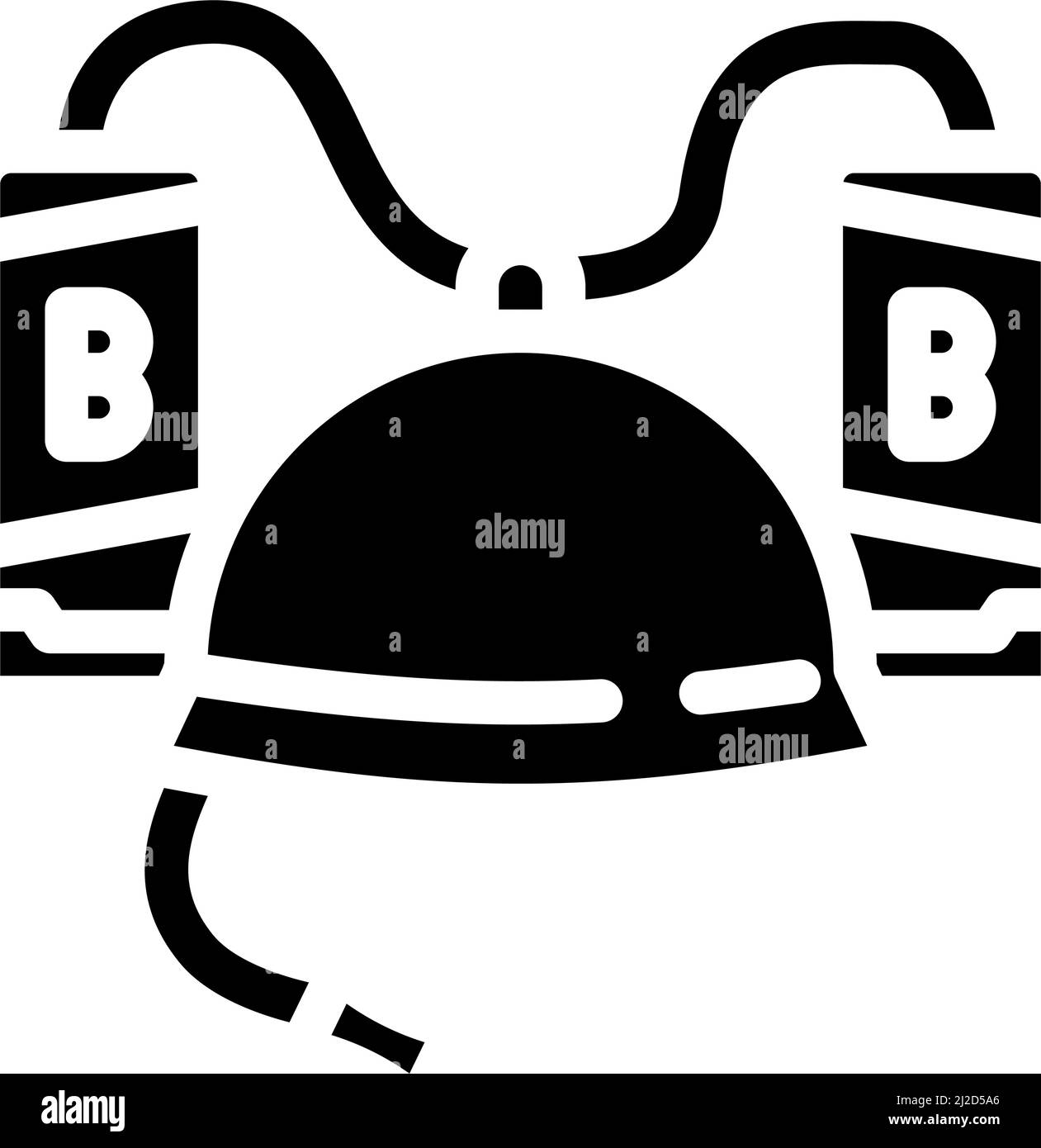 helmet with beer glyph icon vector illustration Stock Vector Image ...