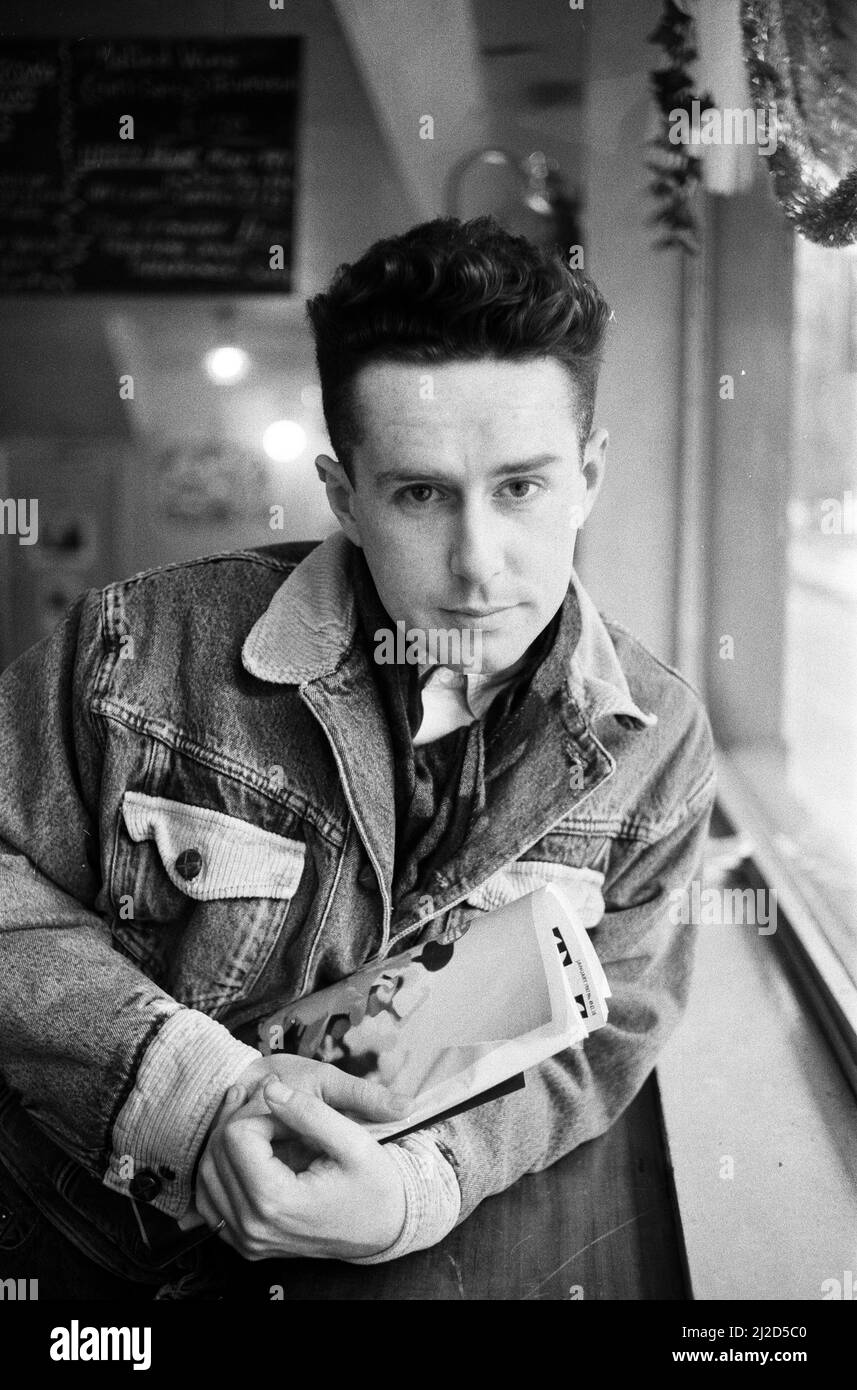 Frankie Goes to Hollywood singer Holly Johnson. 17th December 1986 ...