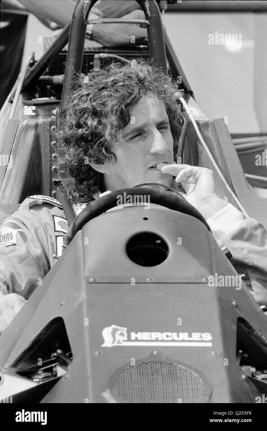 Alain prost formula racing driver hi-res stock photography and images ...