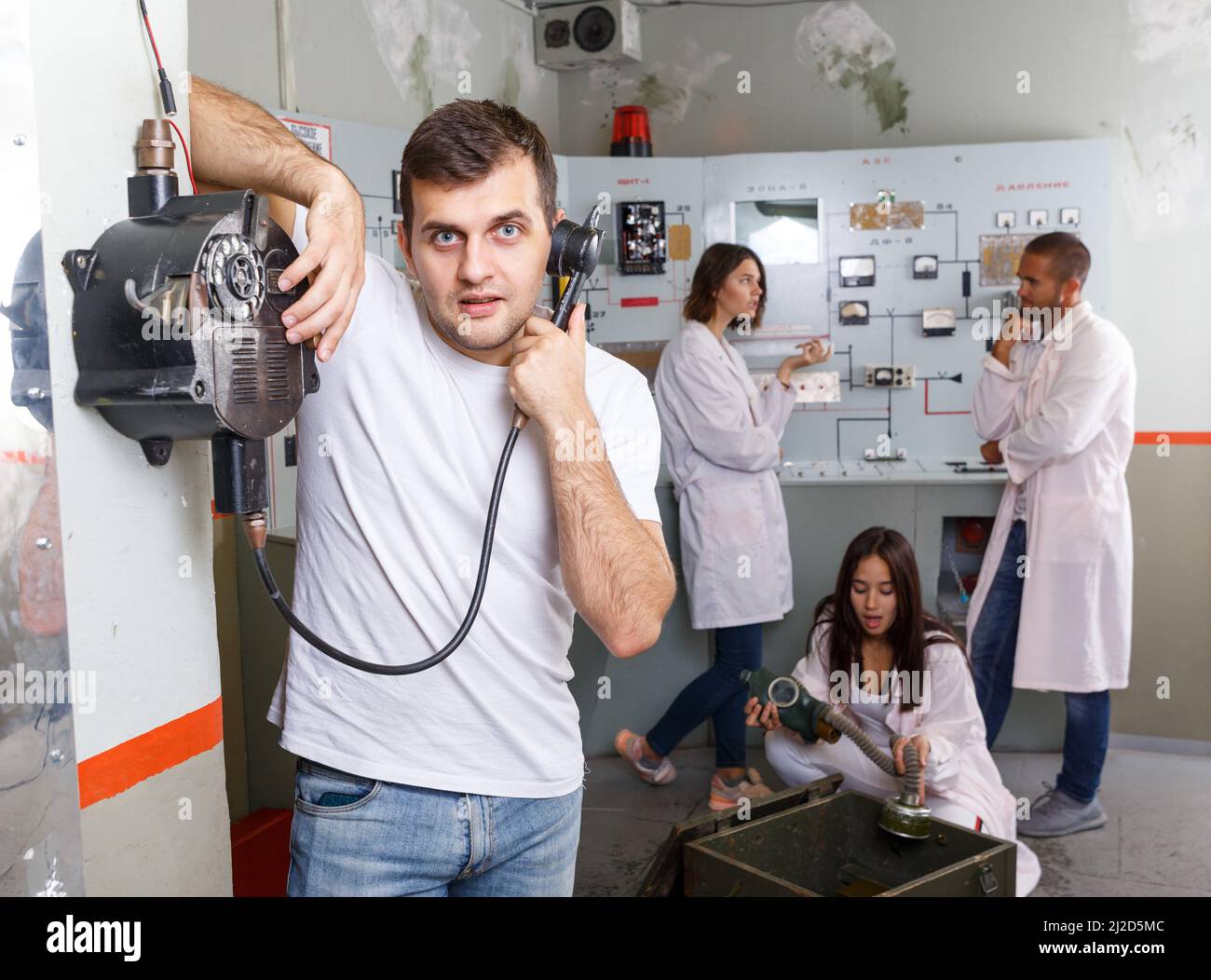 Checking bunker hi-res stock photography and images - Alamy