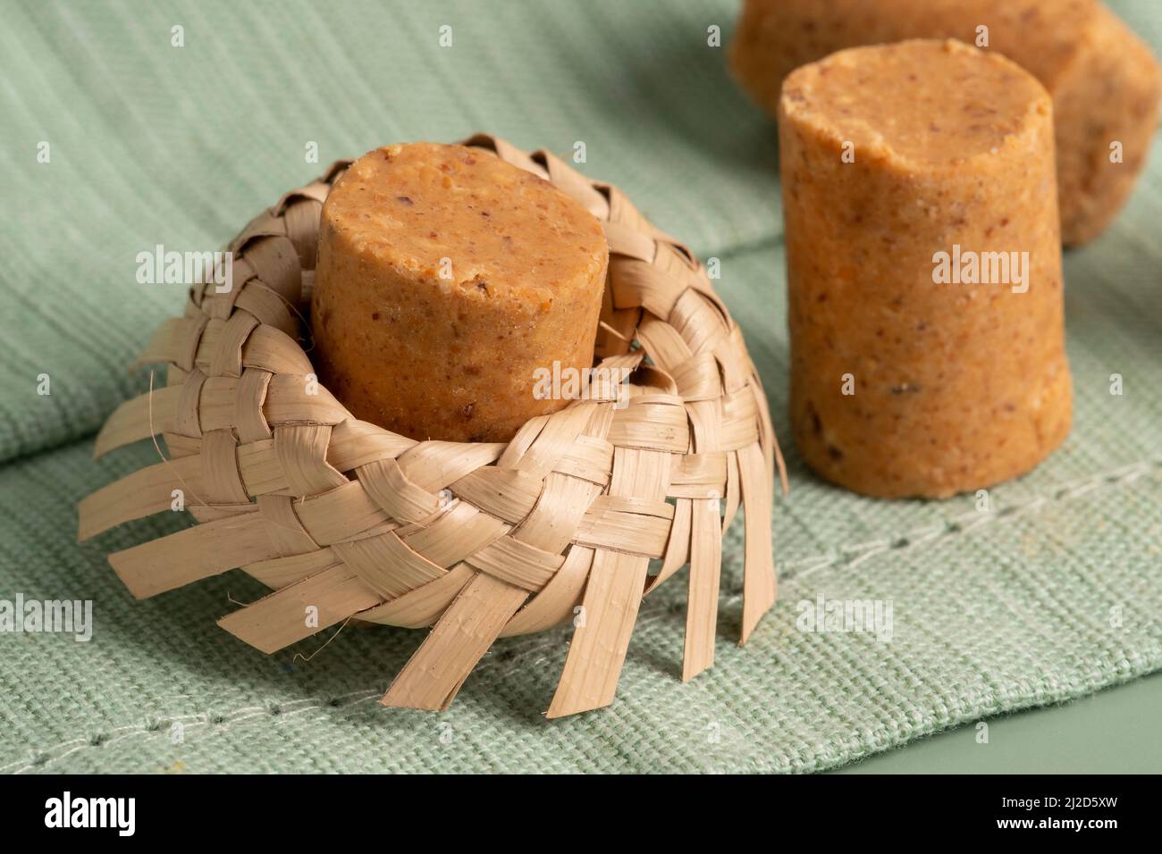 Pacoca - pressed peanut candy consumed at the June party in Brazil ...