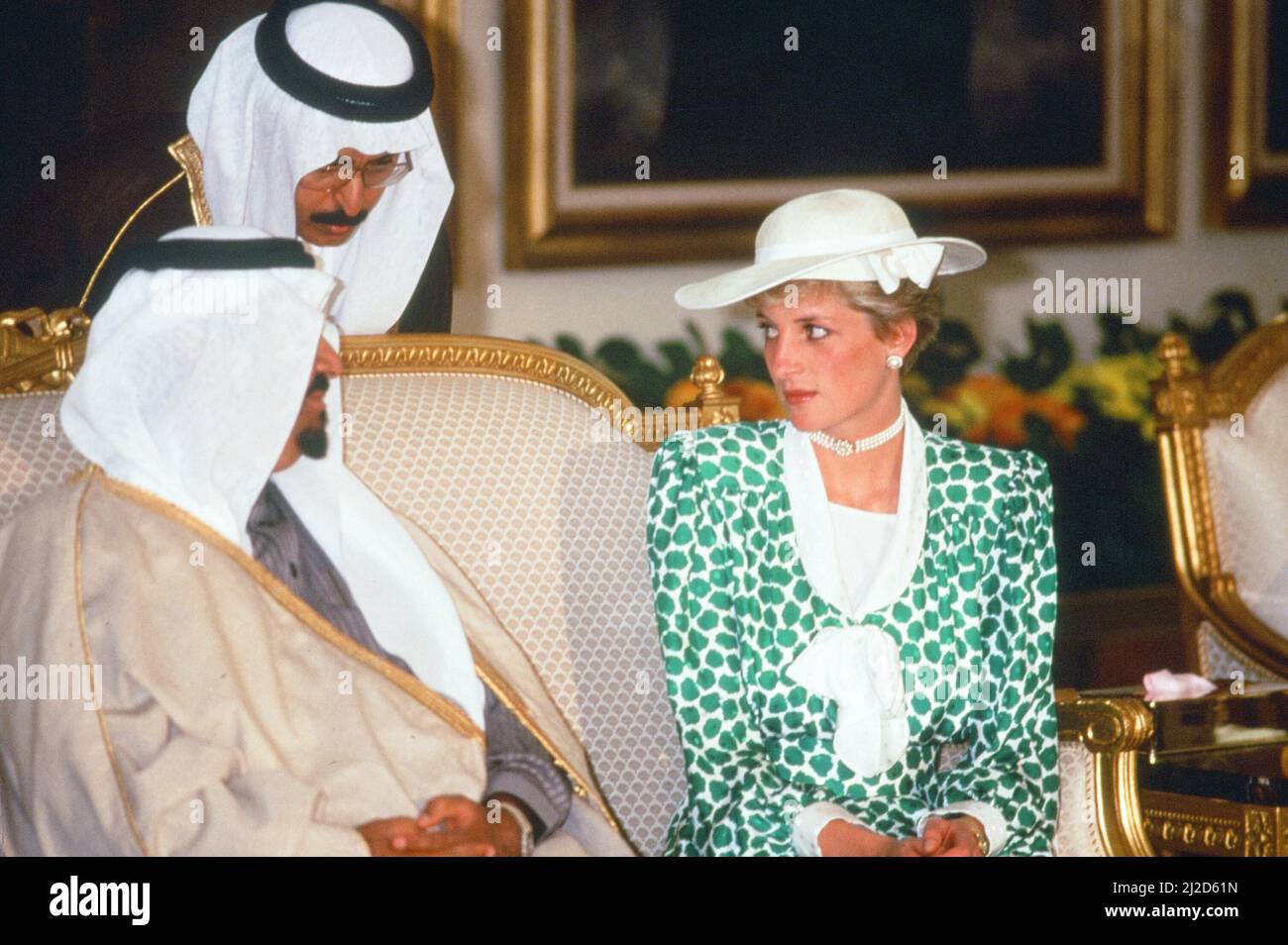 Prince and Princess of Wales, Middle East Tour November 1986. Our ...