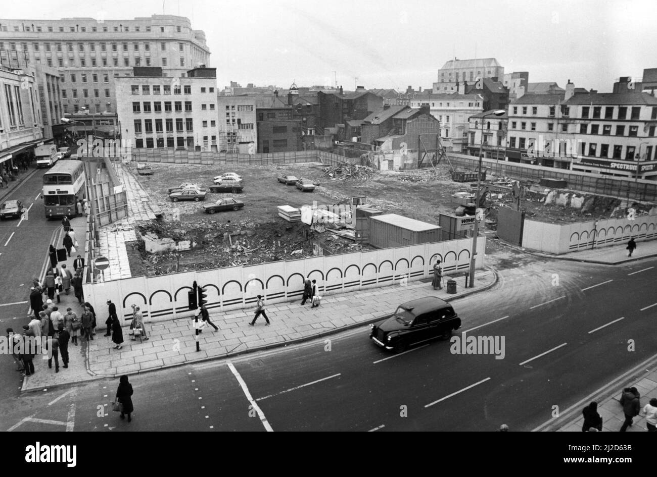 1986 construction Black and White Stock Photos & Images - Alamy