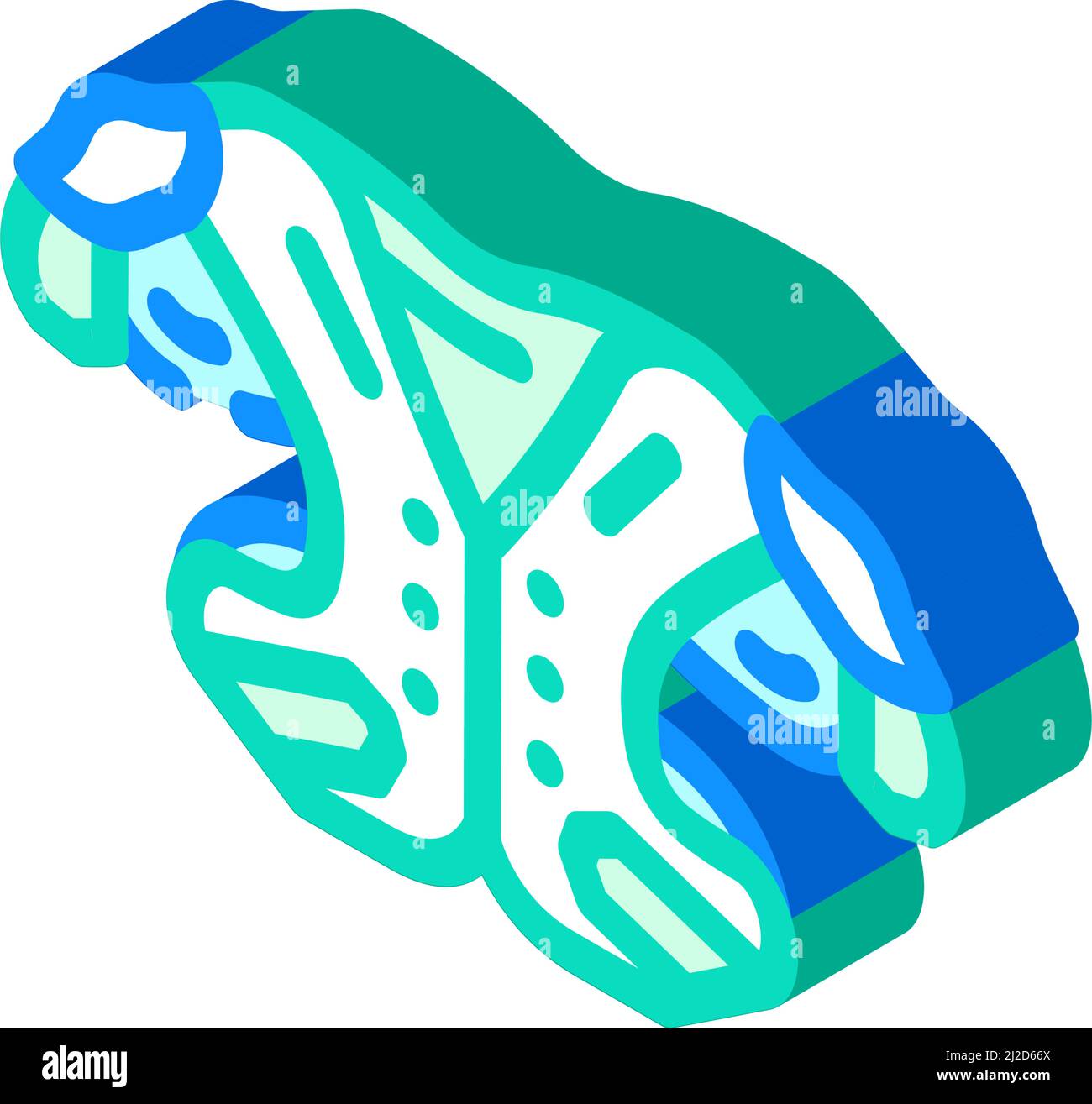 shoulder pads isometric icon vector illustration Stock Vector Image ...