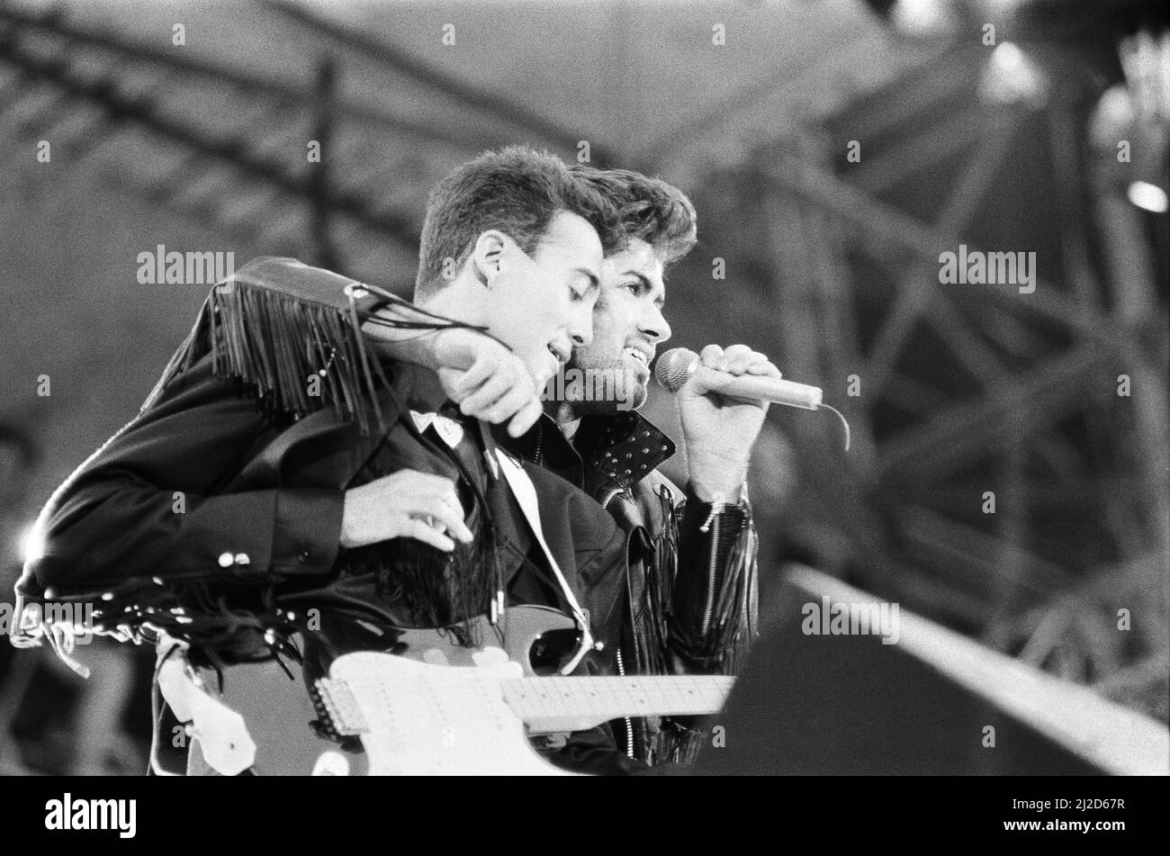 Wham. The Farewell Concert at Wembley Stadium, London England(Picture ...