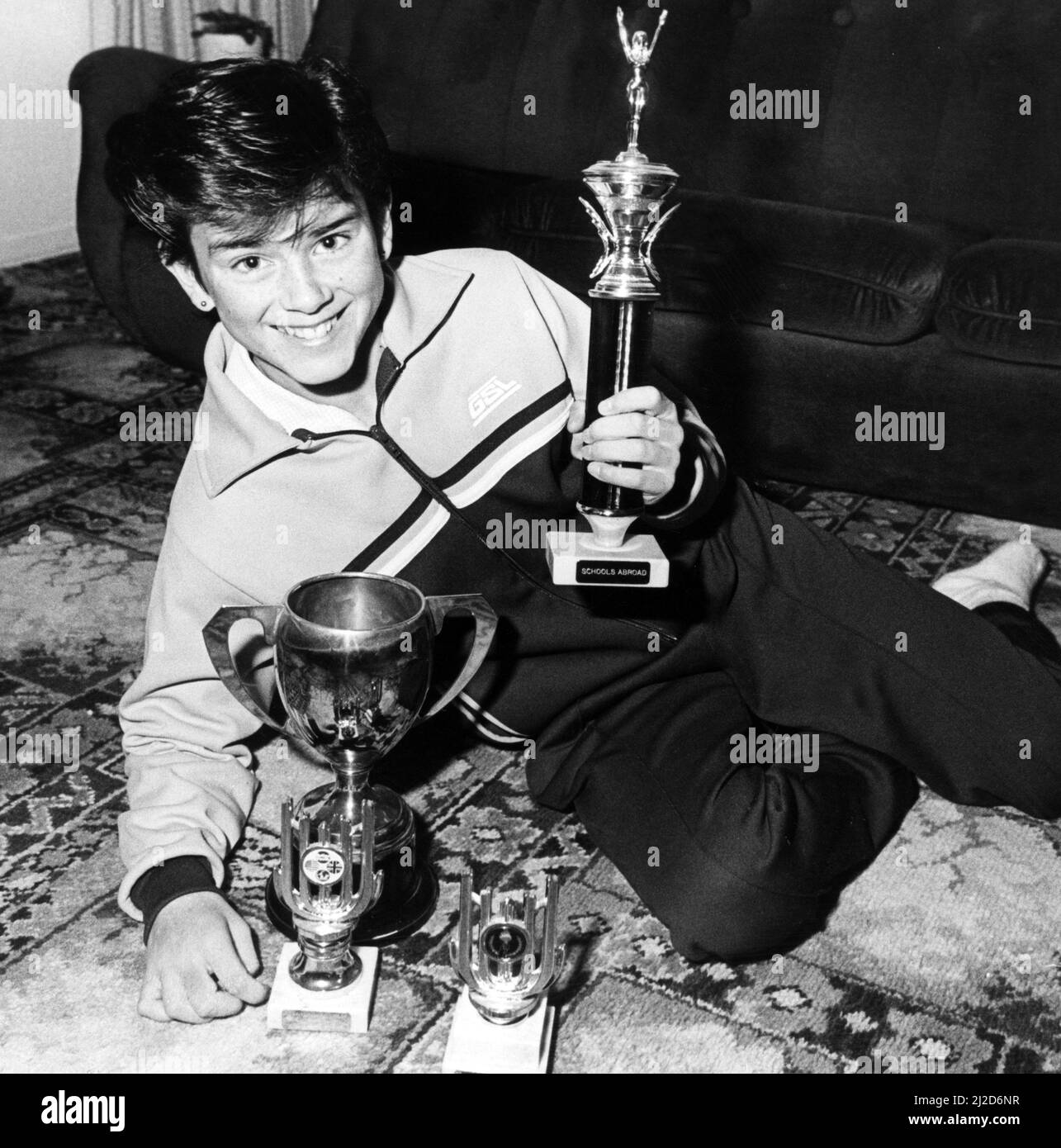 Gymnast Lisa Grayson, Redcar's brilliant young gymnast with some of her ...