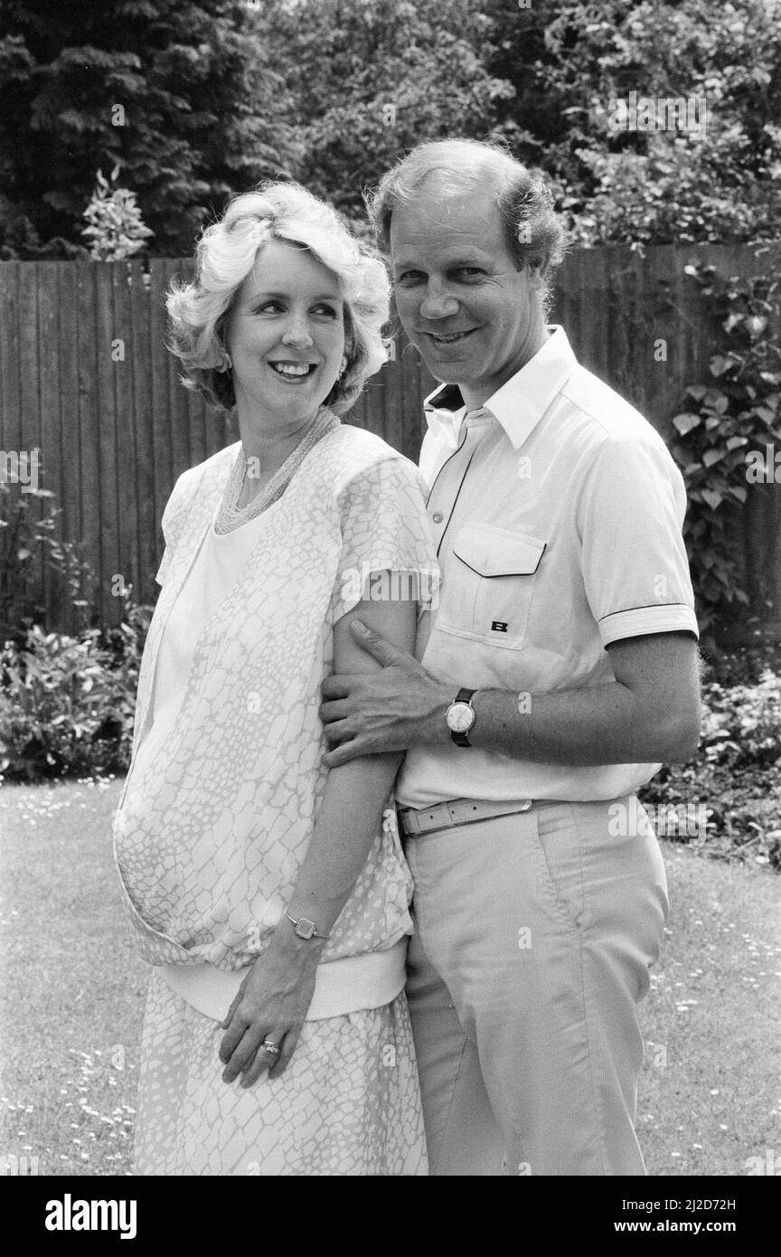 Brian Cant, children's television presenter, pictured with wife, writer ...