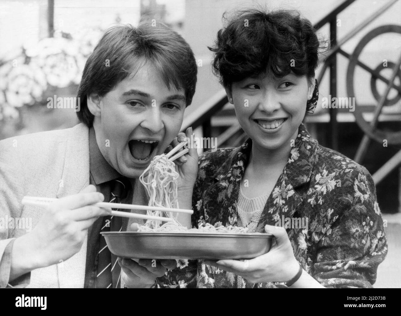 Derek Rae 19 scotland's youngest football commentator & Vivien Li 29 ...