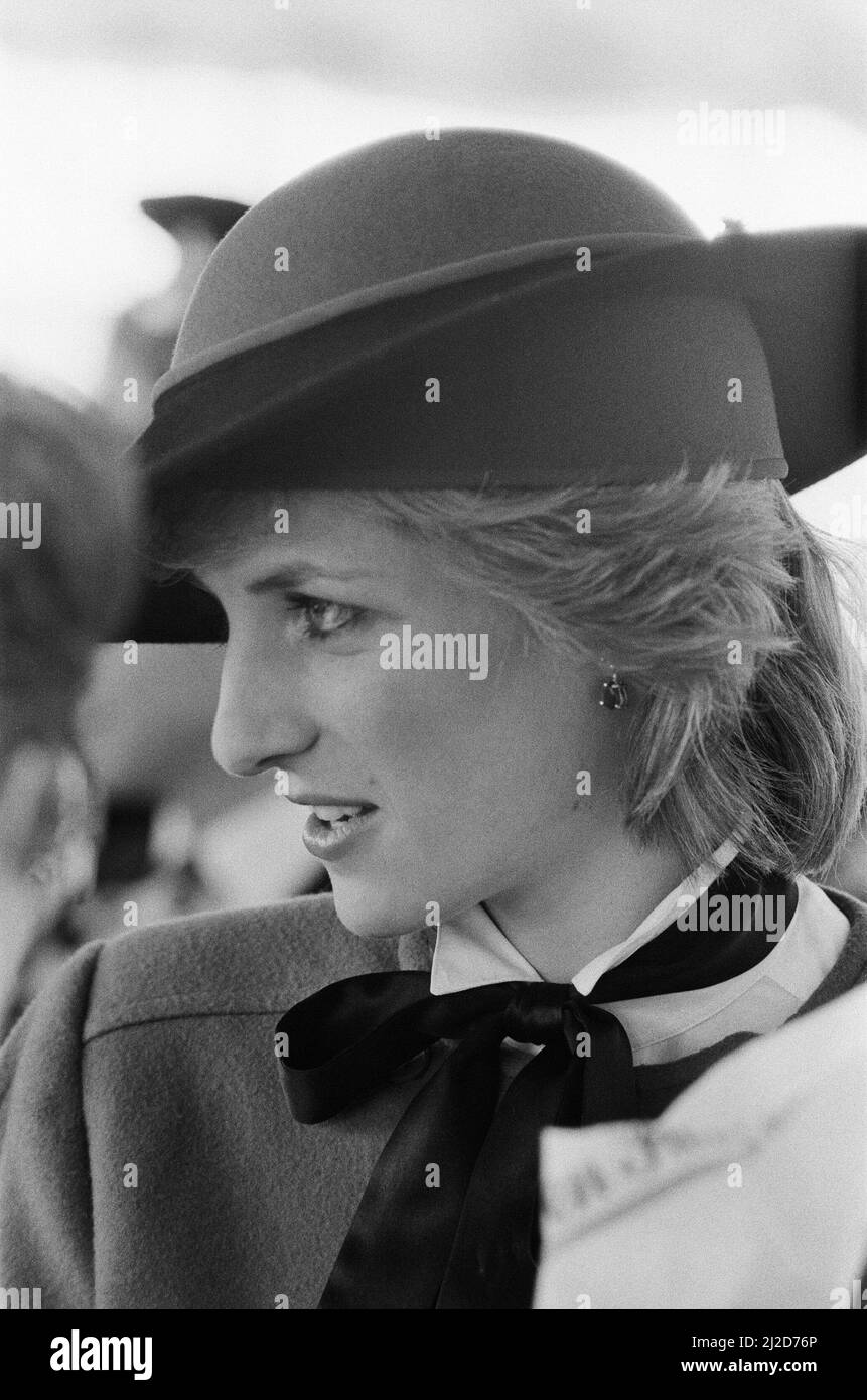 HRH Princess Diana, The Princess of Wales, at HTV, Harlech Television ...