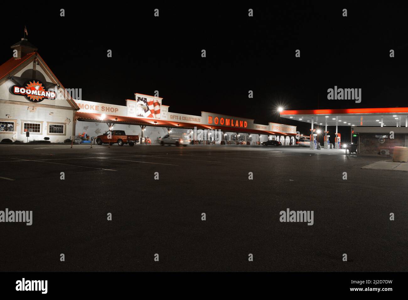 Boomland gas station hi-res stock photography and images - Alamy