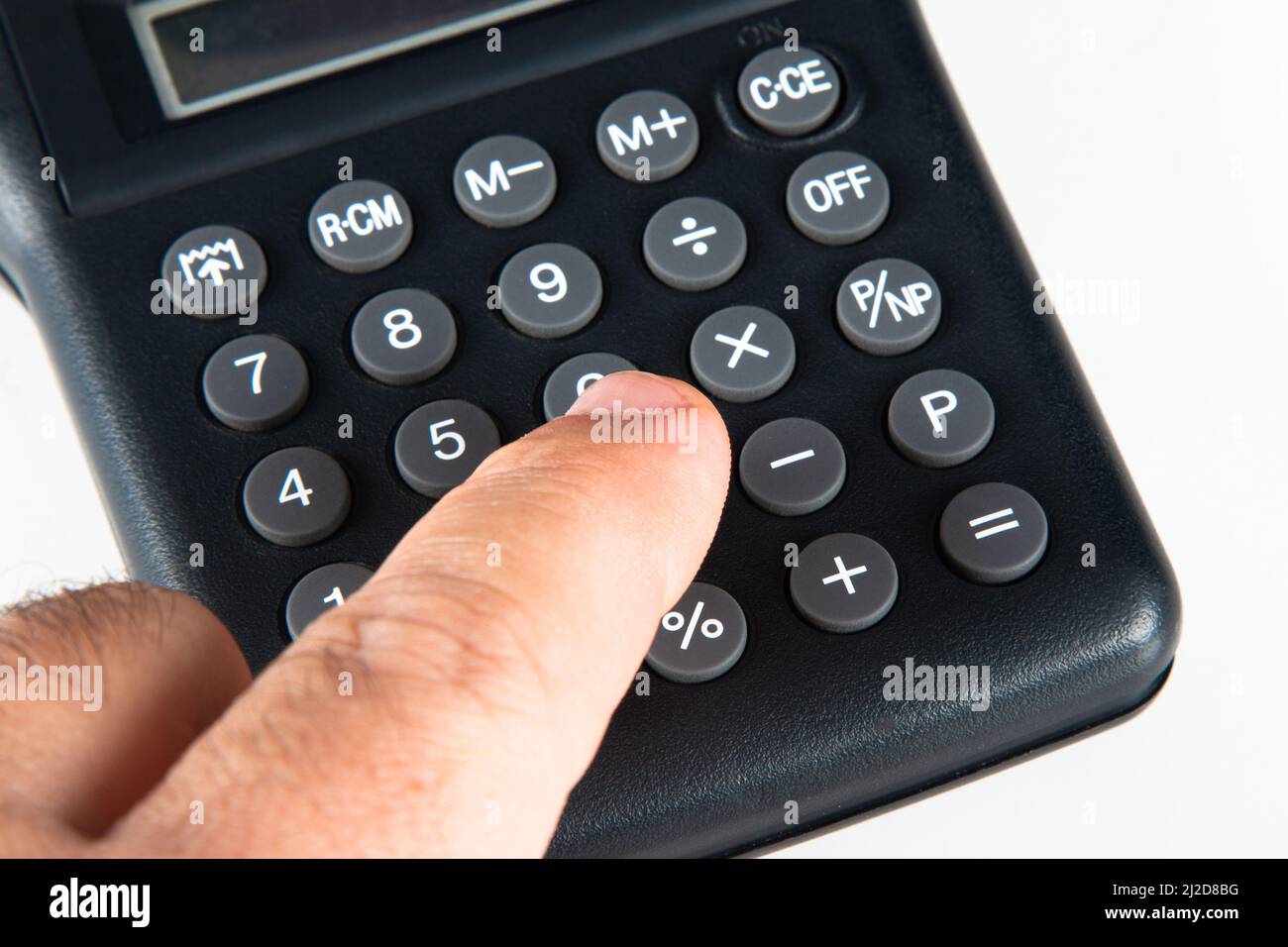 Doing calculations hi-res stock photography and images - Alamy