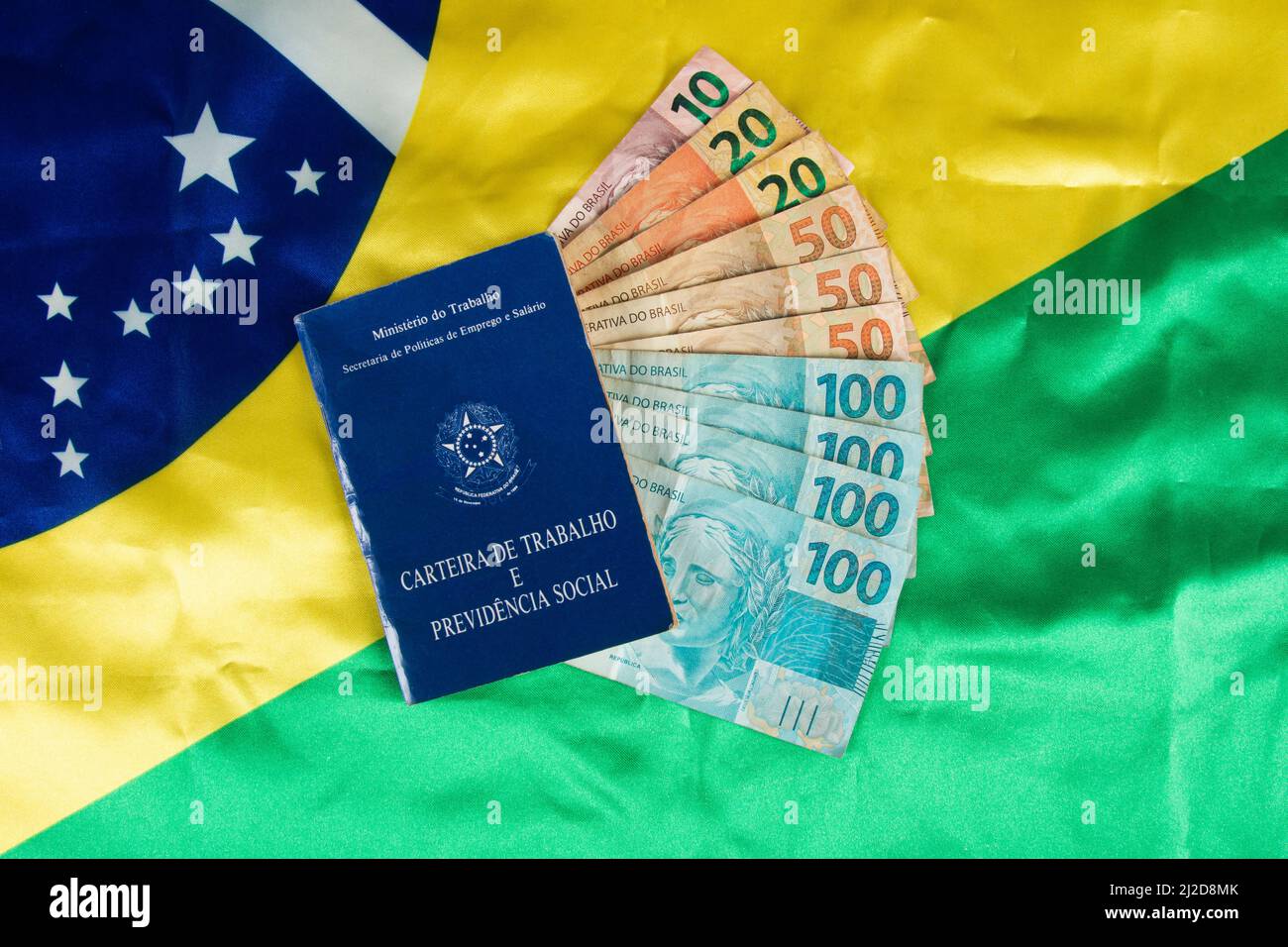 Brazilian document work and social security (Carteira de Trabalho e ...