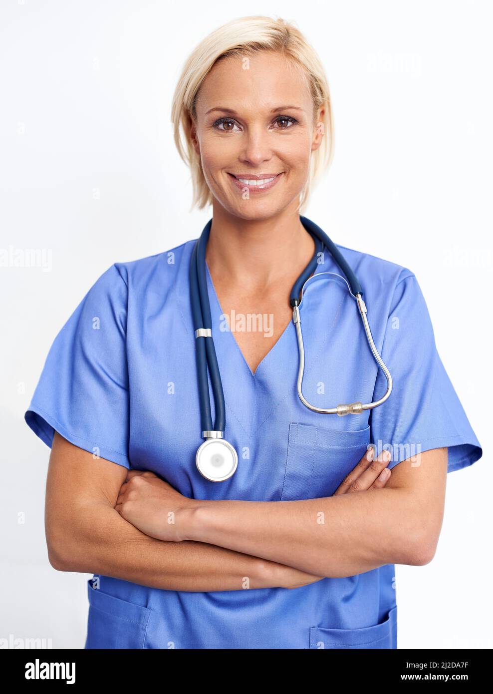 Youre in capable hands. A shot of a beautiful young doctor at work ...