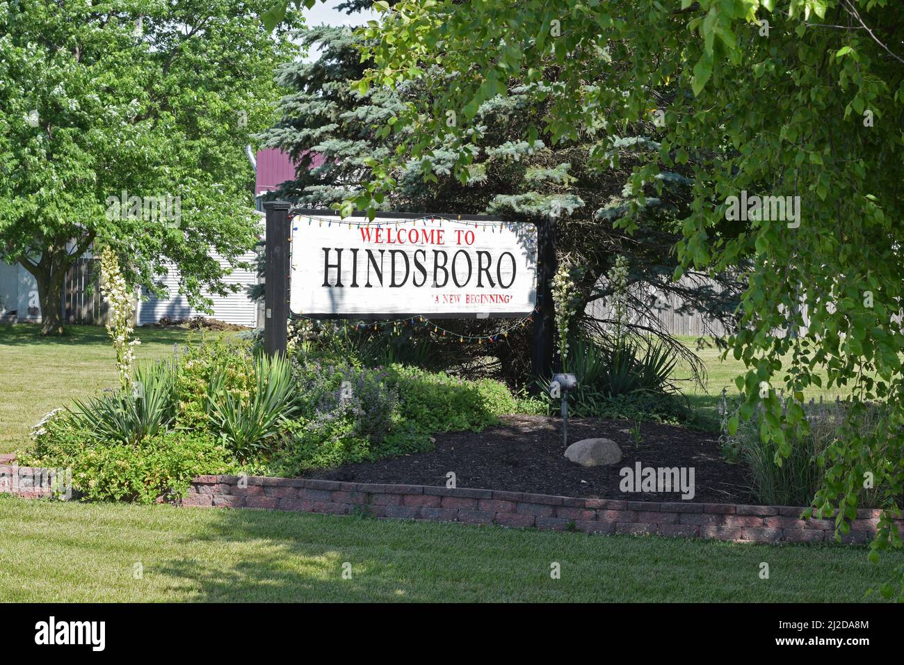 Welcome to illinois sign hi-res stock photography and images - Alamy
