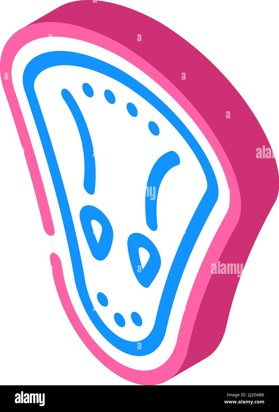 groin protection bandage isometric icon vector illustration Stock ...