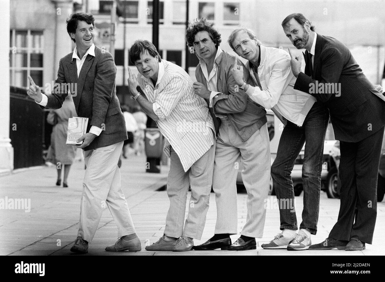 The Monty Python team (minus Eric Idle) back together again to promote ...