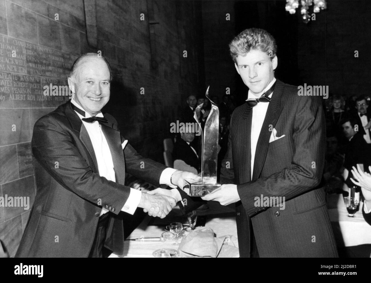 Athlete Steve Cram Steve Cram receives his Newcastle Sports Personality ...