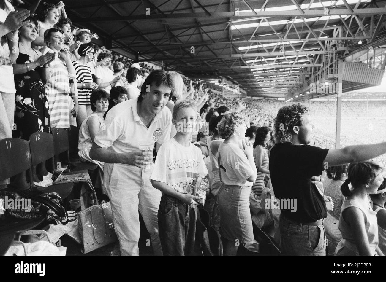 Wham. The Farewell Concert at Wembley Stadium, London England(Picture ...