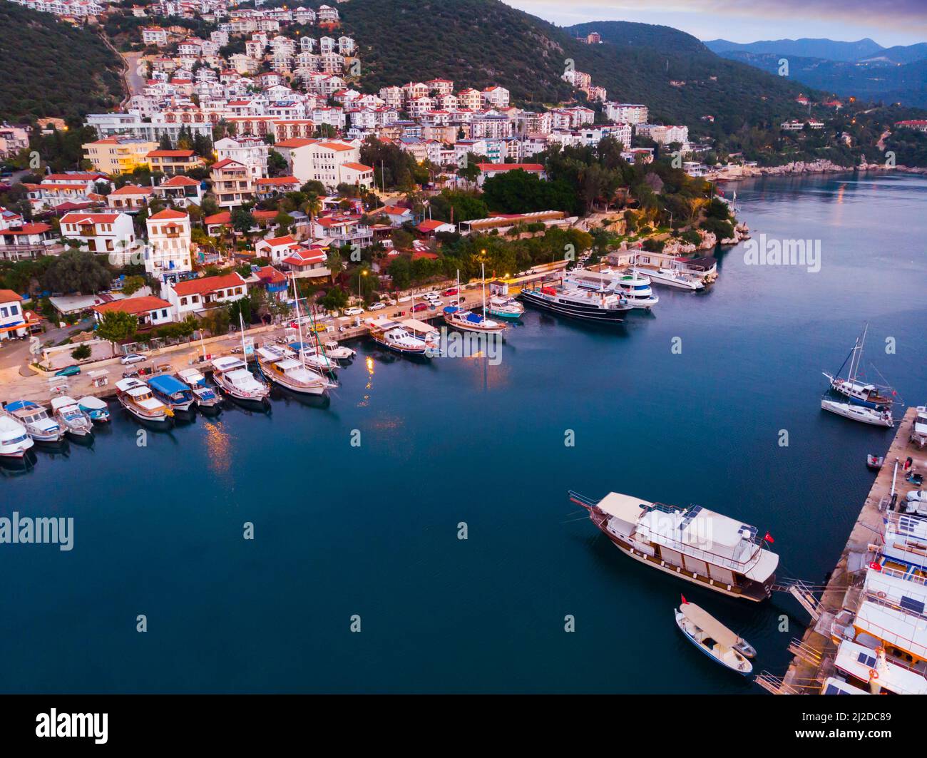 Aerial view seashore kas on hi-res stock photography and images - Alamy