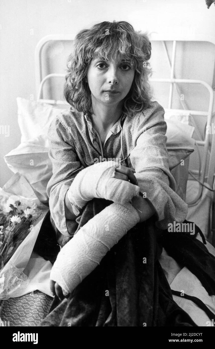 CND protester who lost a finger during clashed at the so-called ...