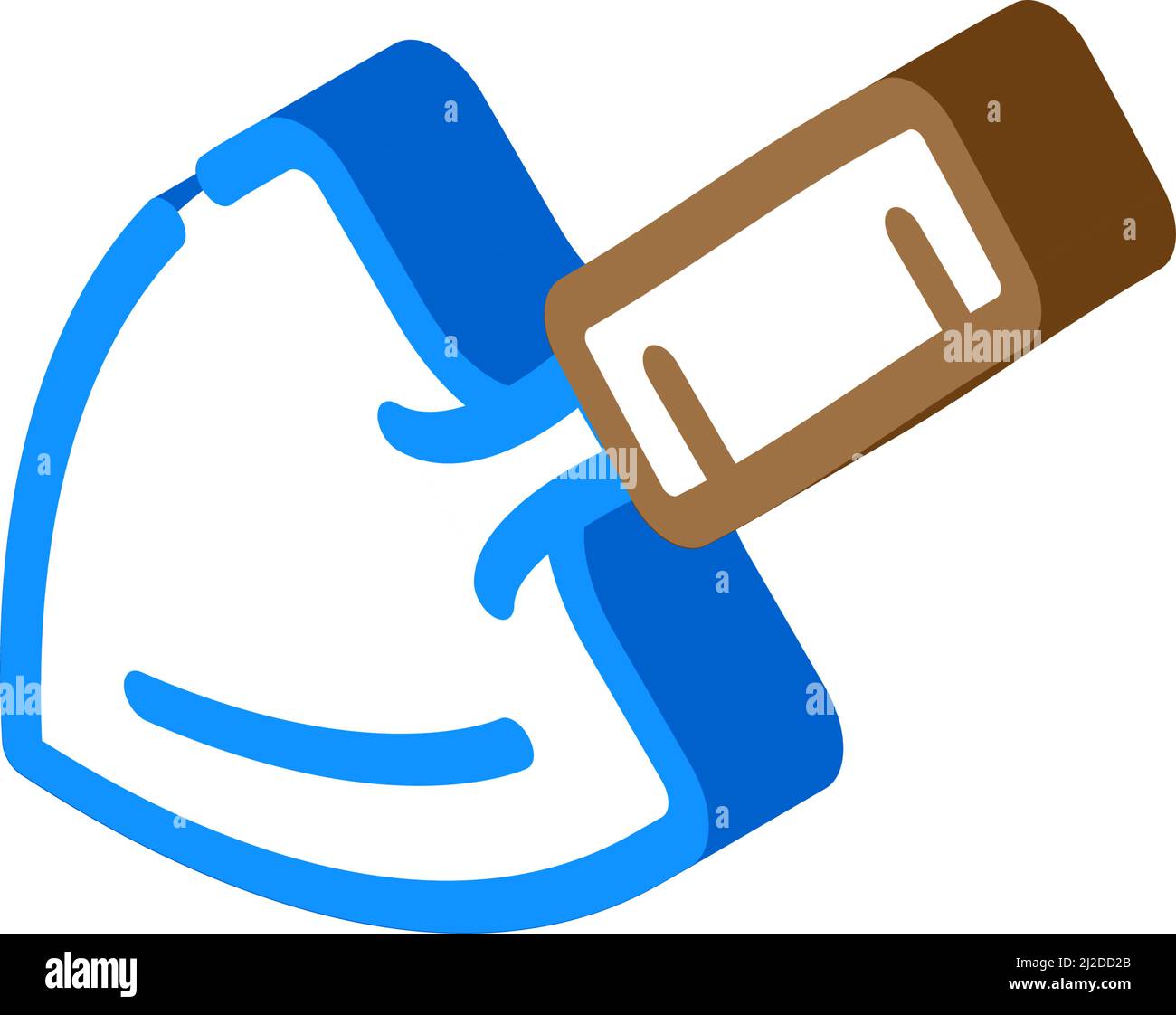 shoulder blade isometric icon vector illustration Stock Vector Image ...