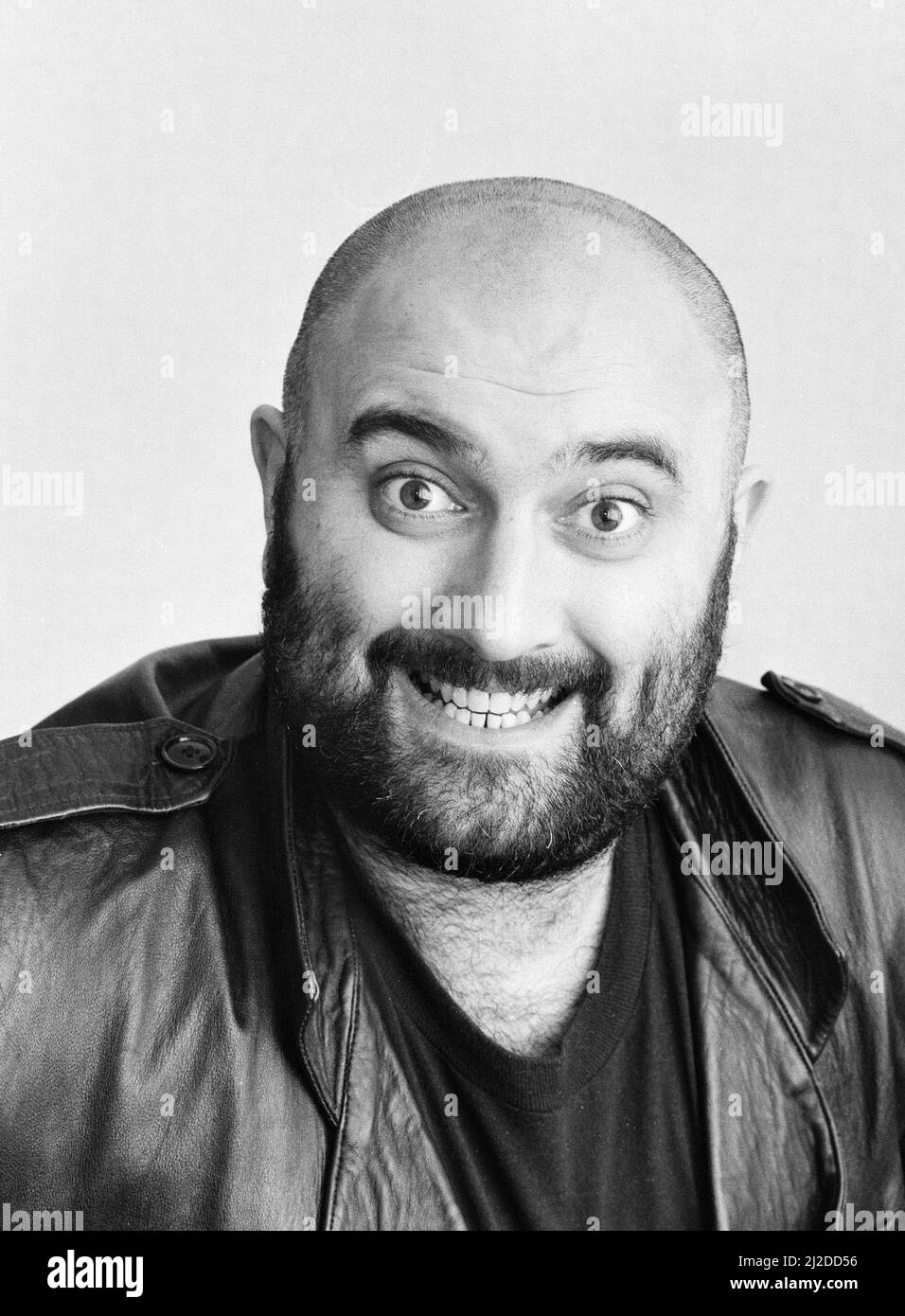 Liverpudlian comedian Alexei Sayle. 24th October 1986 Stock Photo - Alamy