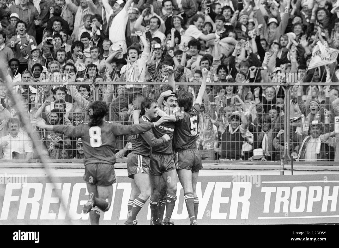 Liverpool 3-1 Everton, FA Cup Final 1986, Wembley Stadium, Saturday ...