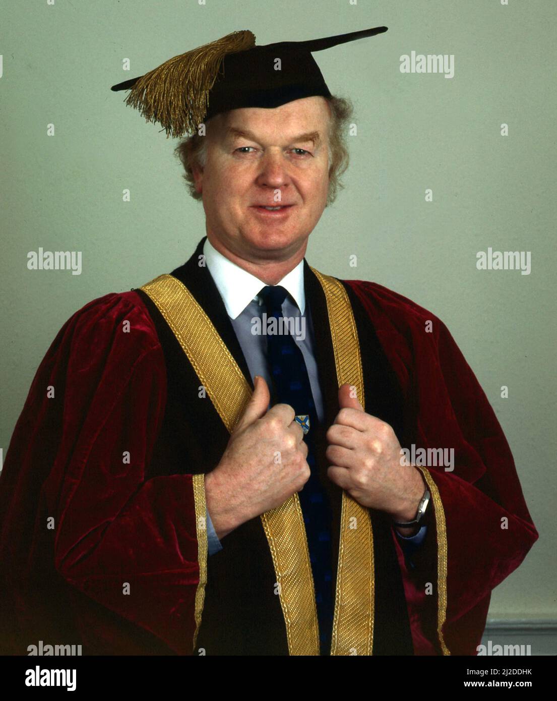 Archie MacPherson Sports Commentator & Rector of Edinburgh University ...