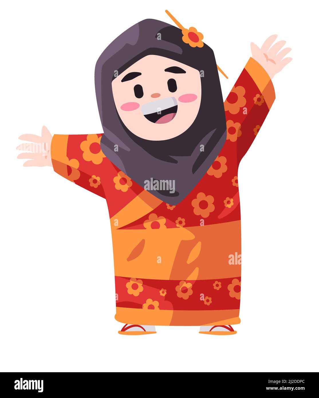 Japanese Kids Clipart