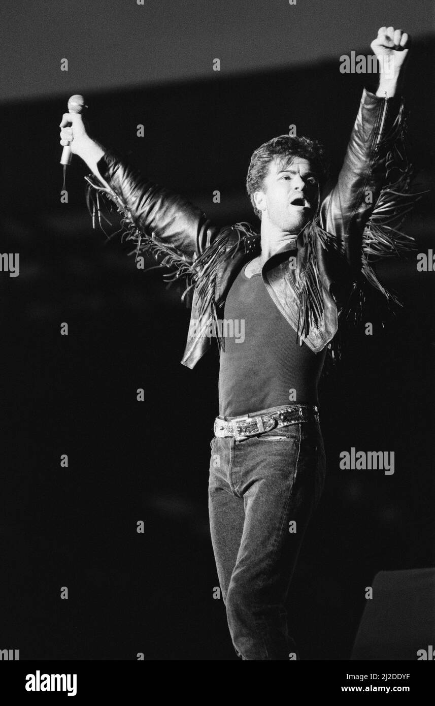 Wham. The Farewell Concert at Wembley Stadium, London England(Picture ...