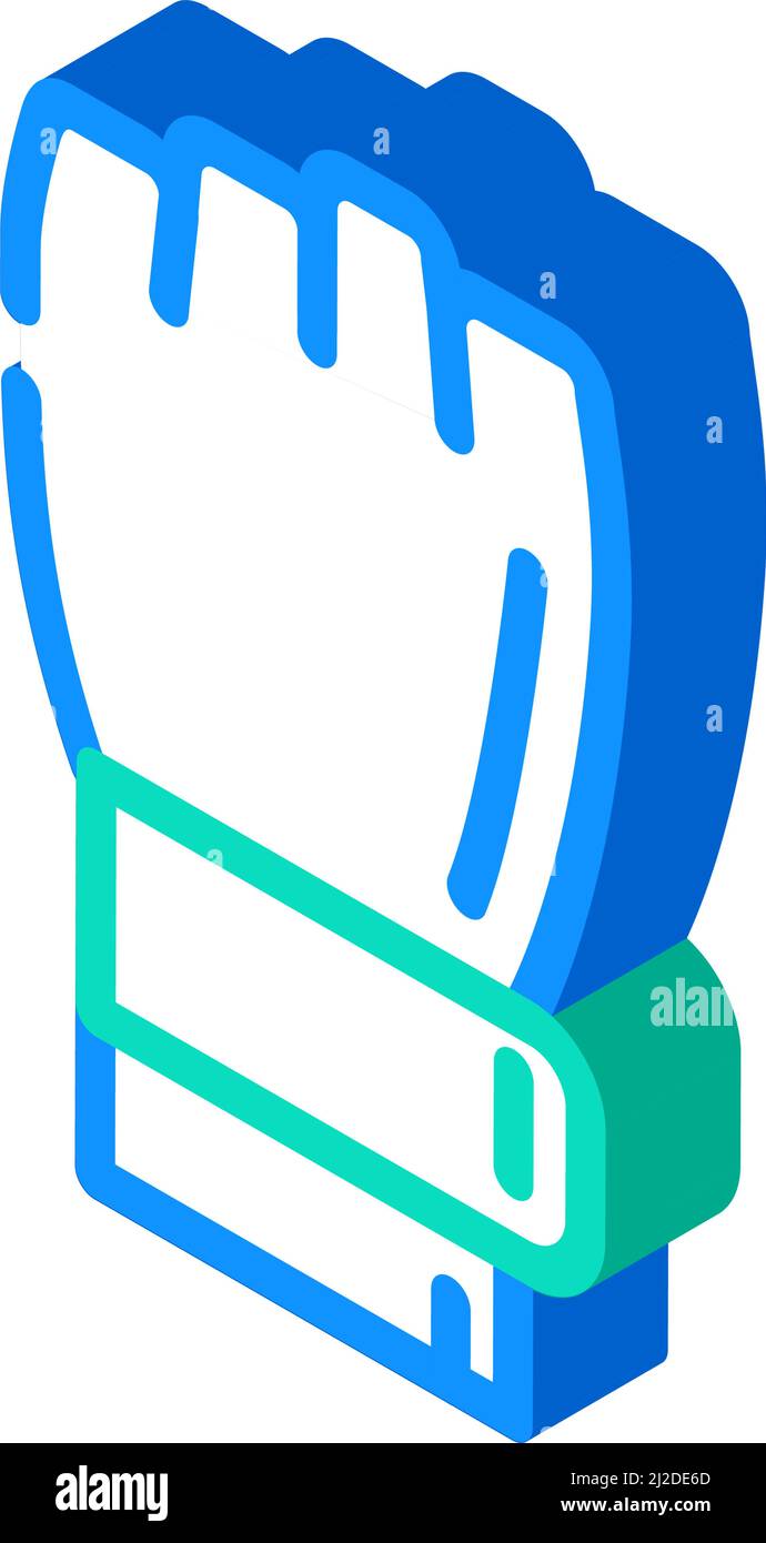 mma fight sport isometric icon vector illustration Stock Vector Image ...