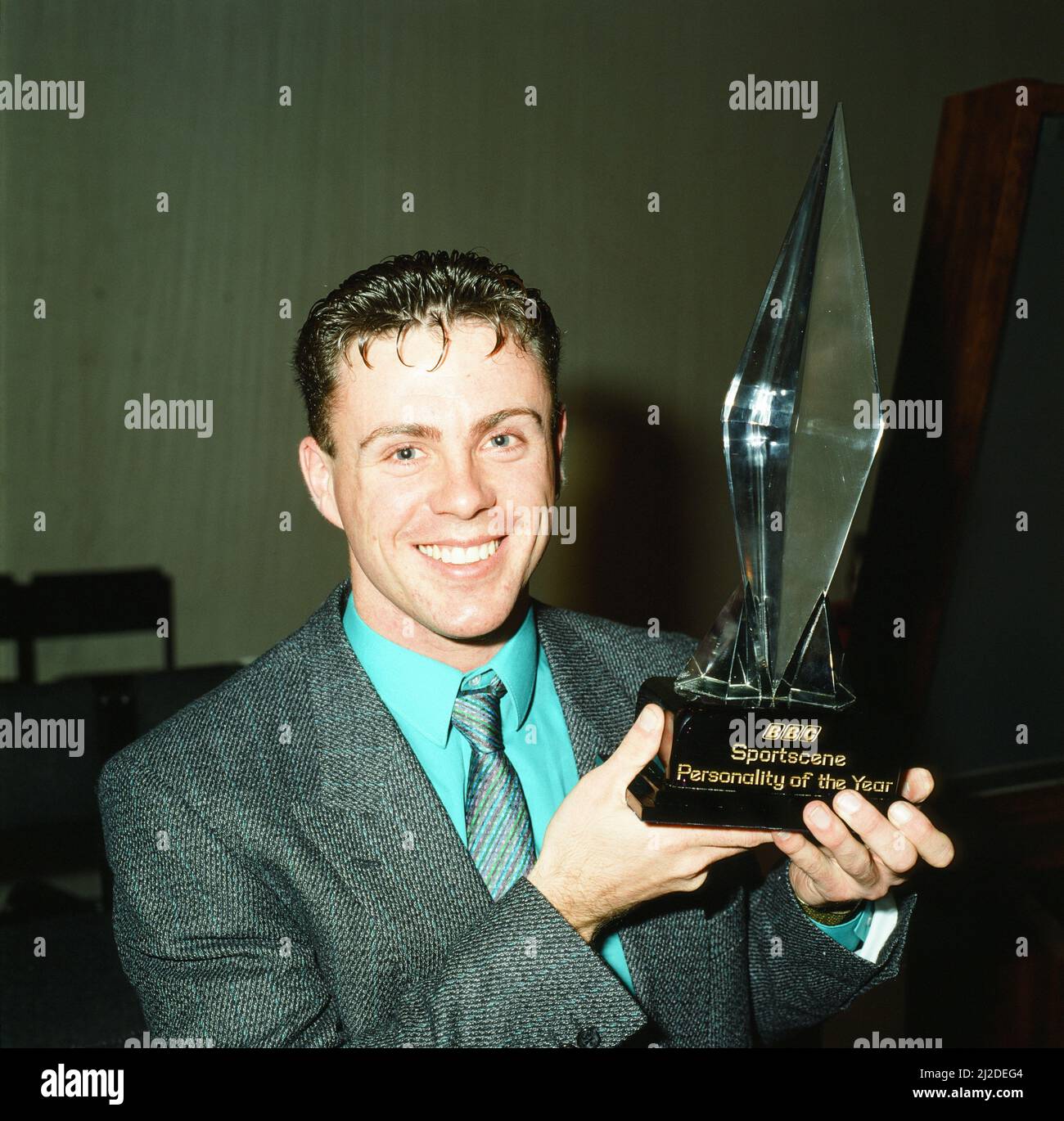 Tom McKean, 800 metre runner with the BBC's Sportscene Personality of ...