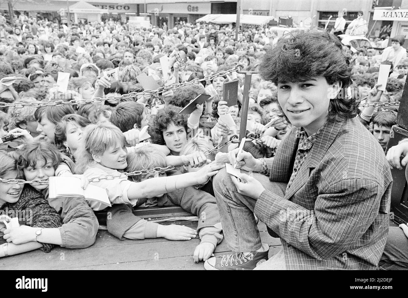 Ricky Simmonds, actor from BBC television programme Grange Hill ...